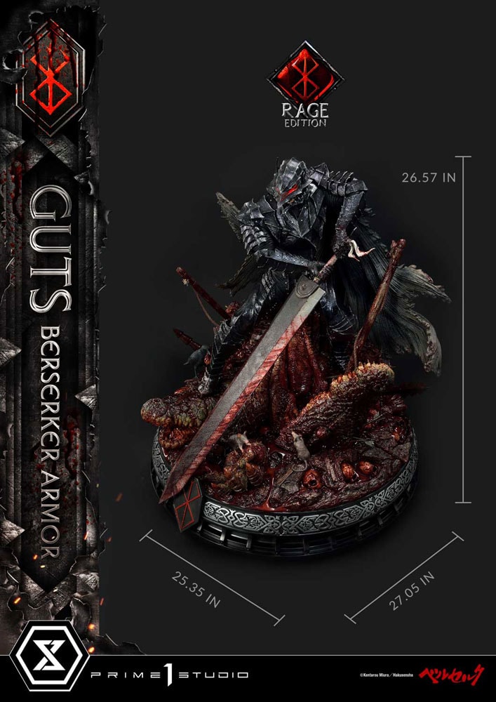 Guts Berserker Armor (Rage Edition) Statue | Sideshow Collectibles