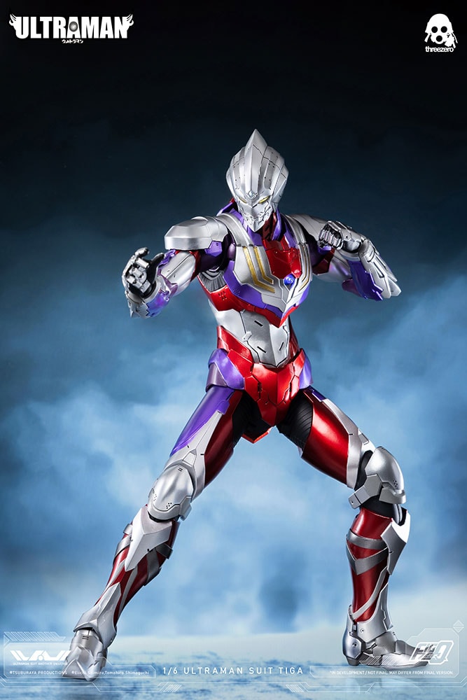 Ultraman Suit Tiga FigZero Sixth Scale Figure | Sideshow Collectibles