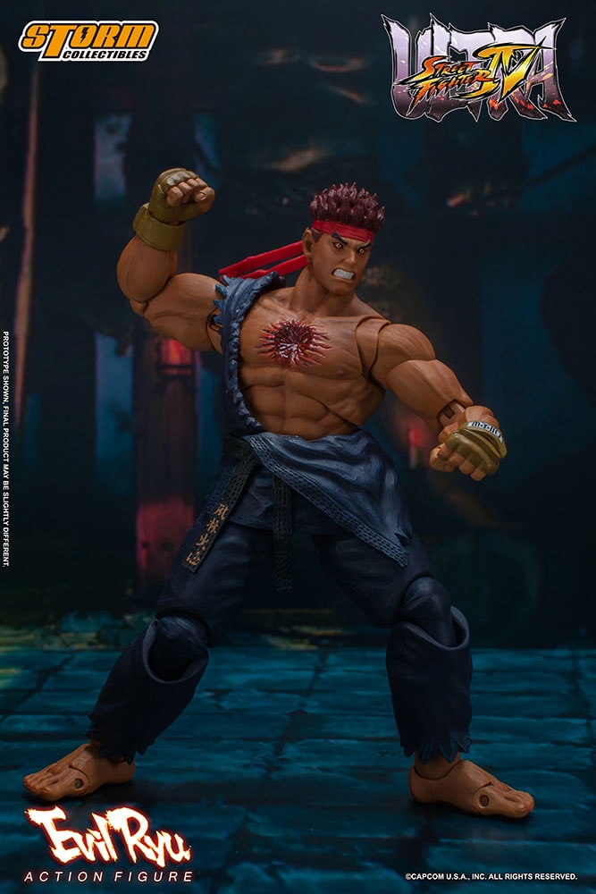 Evil Ryu Action Figure by Storm Collectibles | Sideshow Collectibles