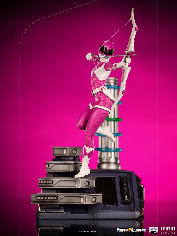 Pink Ranger Bds Art Scale 1 10 Statue By Iron Studios Sideshow