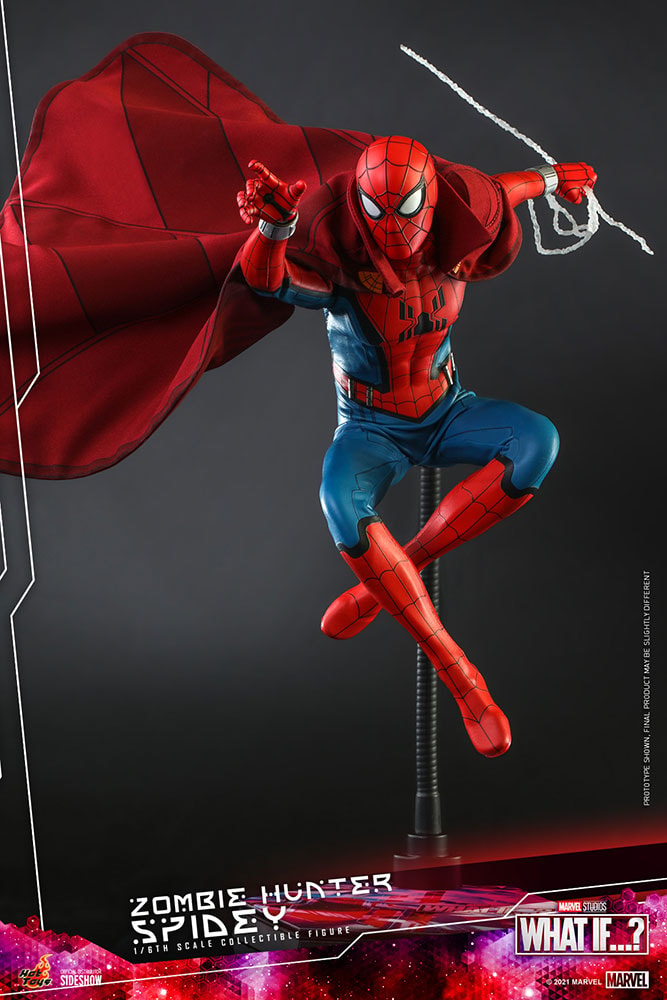 Zombie Hunter Spidey Sixth Scale Figure by Hot Toys | Sideshow Collectibles