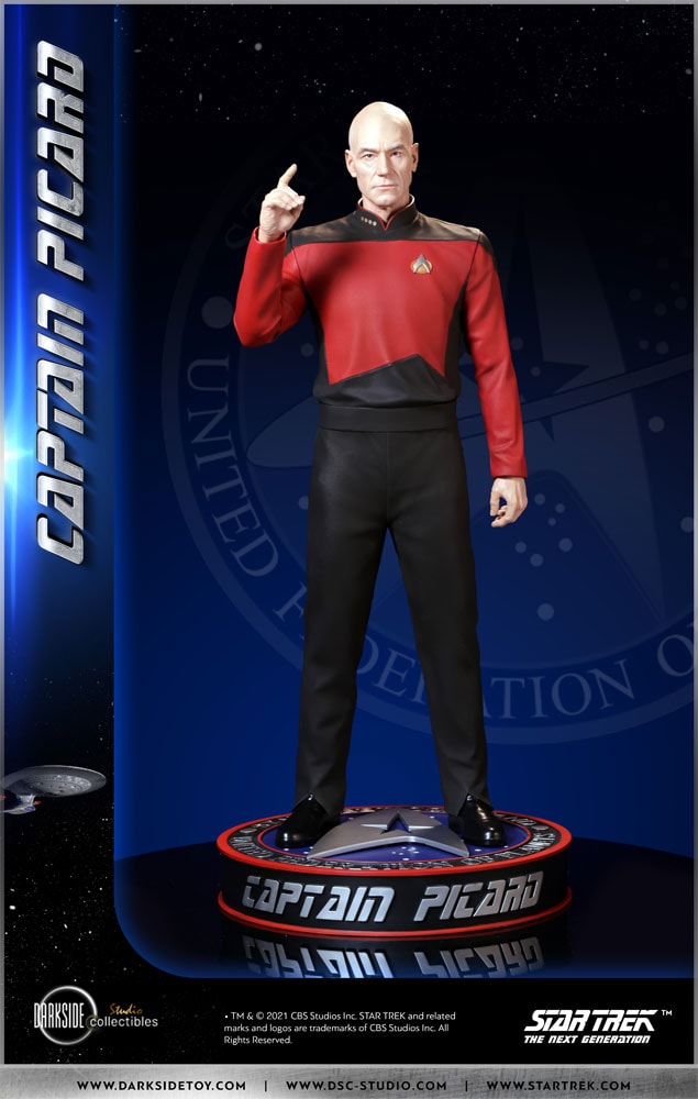Captain Picard 1:3 Scale Museum Statue by DarkSides Collectibles Studio ...