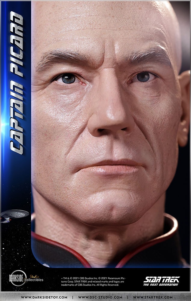 Captain Picard 1:3 Scale Museum Statue by DarkSides Collectibles Studio ...