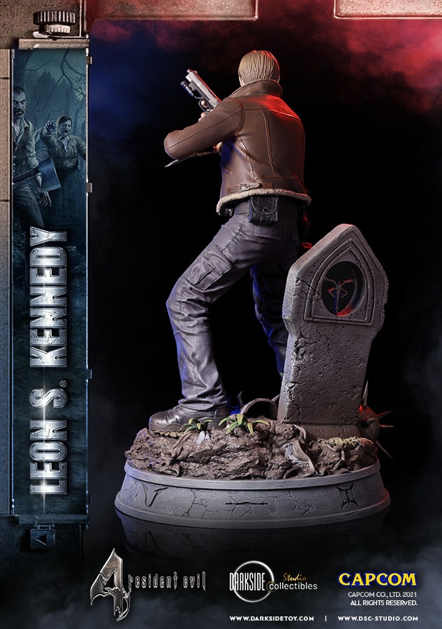 Leon Kennedy 1:4 Scale Premium Statue by DarkSide Collectibles Studio ...
