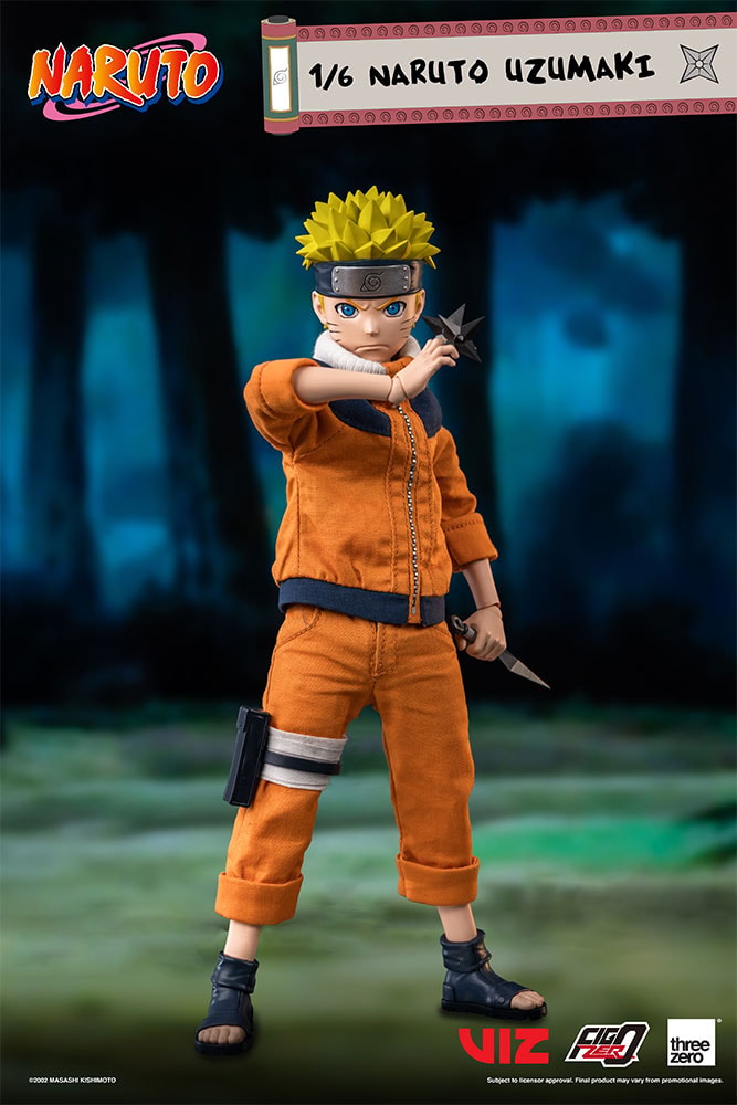Naruto Uzumaki Sixth Scale Collectible Figure by Threezero | Sideshow ...