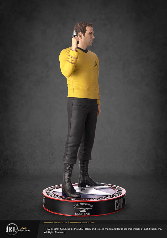 Captain James T. Kirk Statue by DarkSide Collectibles Studio | Sideshow ...