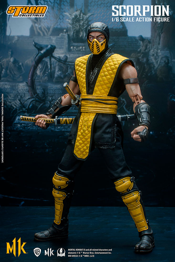 Scorpion 1:6 Action Figure by Storm Collectibles | Sideshow Collectibles