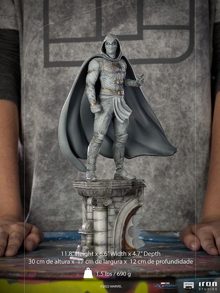Moon Knight 1:10 Scale Statue by Iron Studios | Sideshow Collectibles