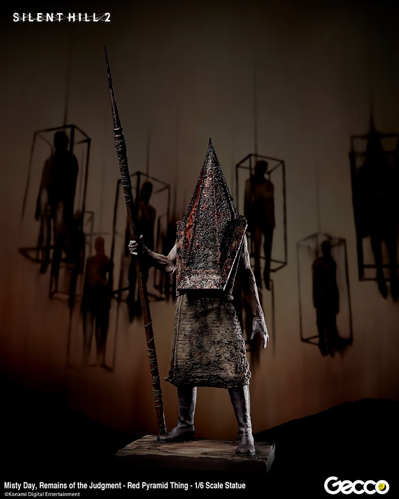 Red Pyramid Thing Statue by Gecco Co | Sideshow Collectibles