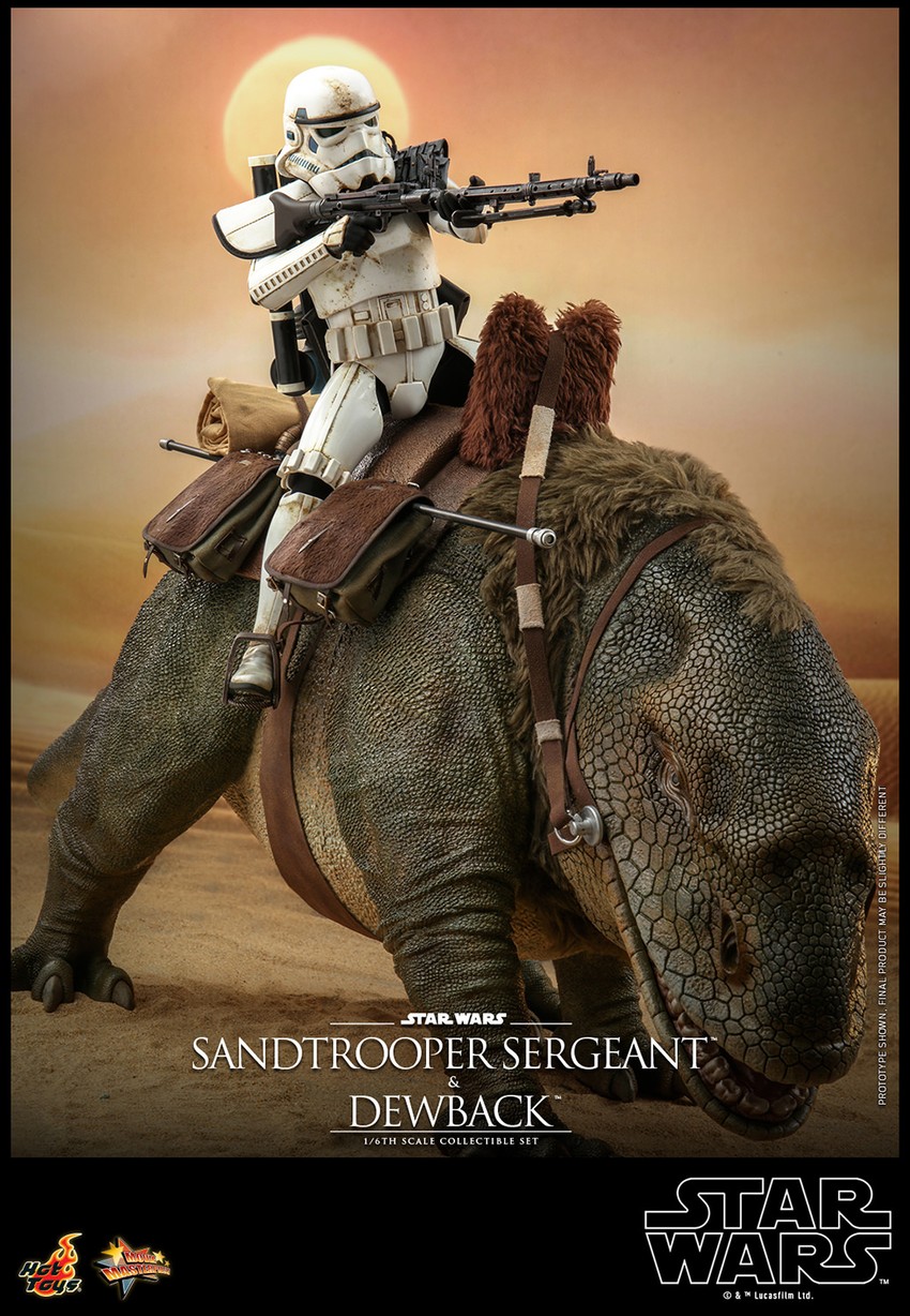 Sandtrooper and dewback pop store