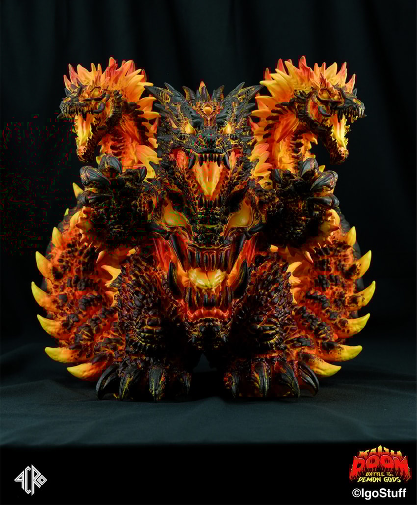 Turtle Demon and Lizard Demon Vinyl Statues by ARCO | Sideshow Collectibles