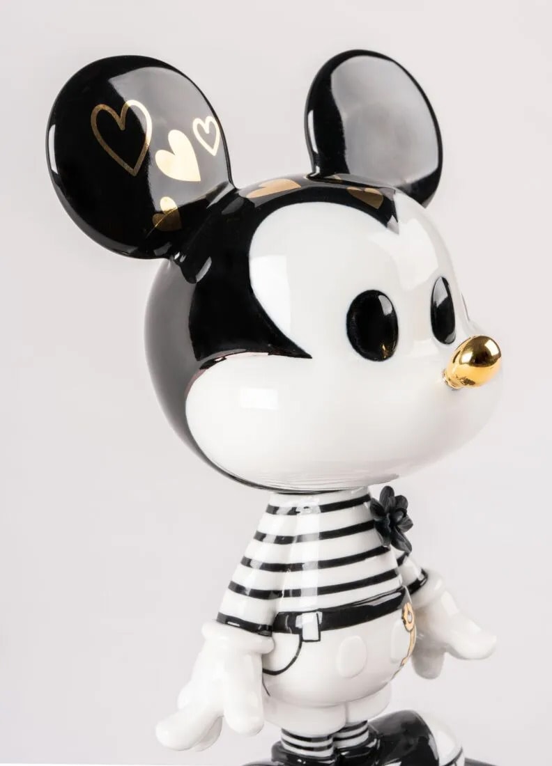 Mickey Black & White Porcelain Statue by Lladro | Sideshow Collectibles