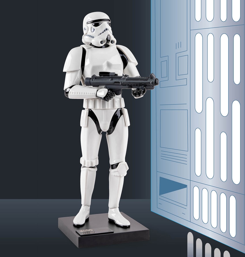 Stormtrooper Porcelain Statue by LLadró | Sideshow Collectibles