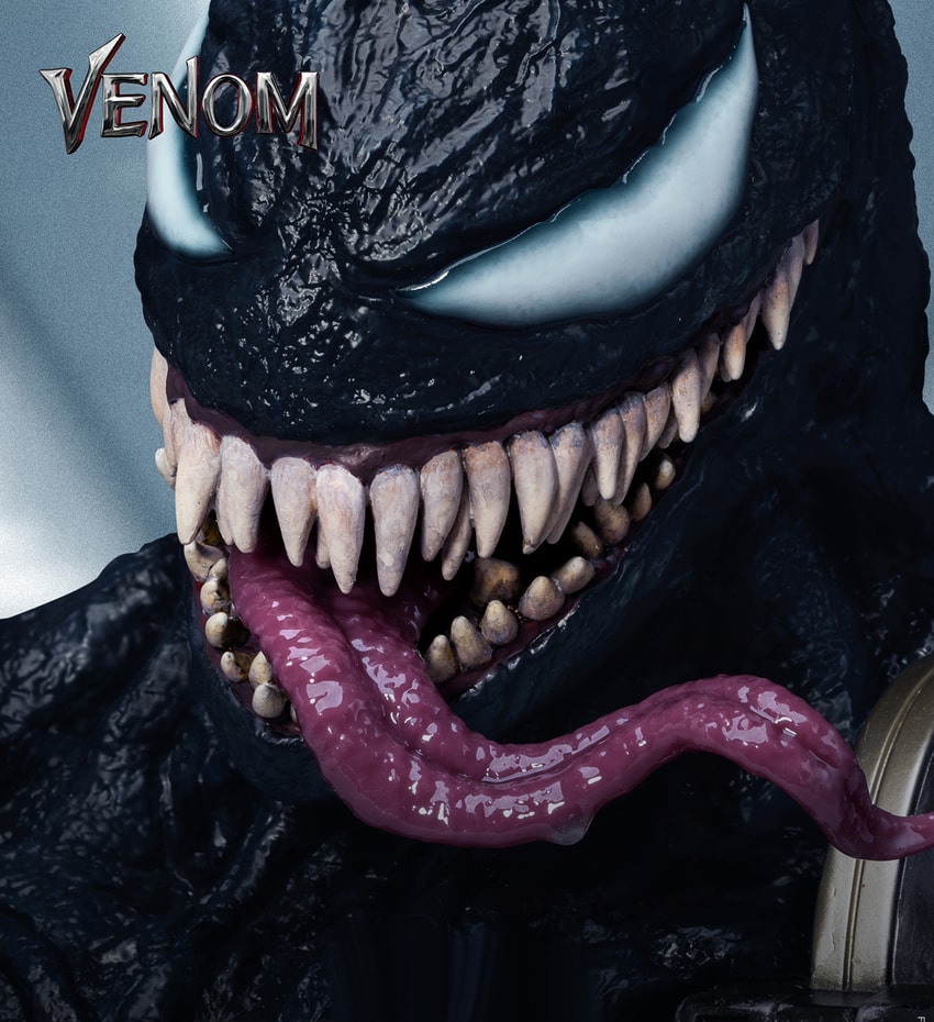 Venom Symbiote Life-Size Figure by Beast Kingdom | Sideshow Collectibles