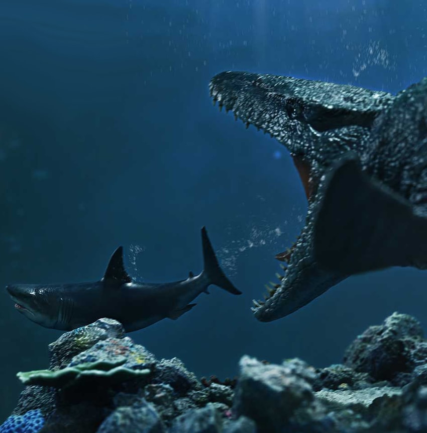 Mosasaurus "Lagoon" Statue by Prime 1 Studio | Sideshow Collectibles