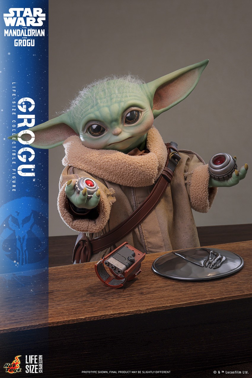 Grogu Life-Size Collectible Figure by Hot Toys | Sideshow Collectibles