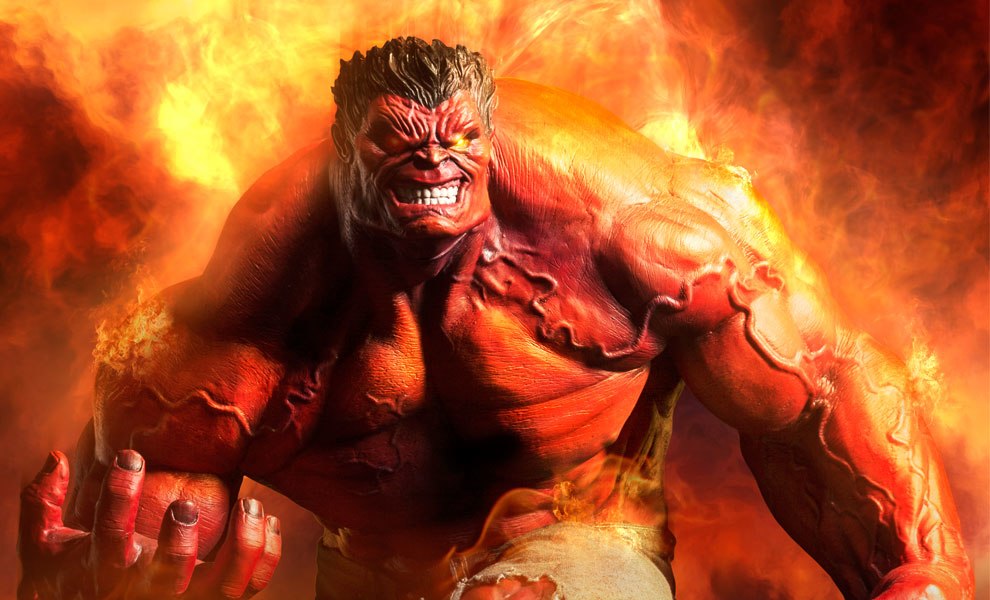 Marvel Red Hulk Premium Format(TM) Figure by Sideshow Collec | Sideshow ...