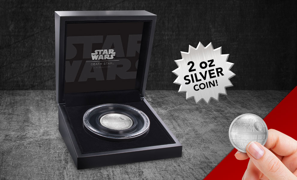 Death Star 2oz Silver Coin | Sideshow Collectibles