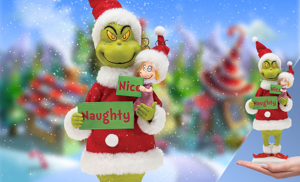 Grinch Climbing in the Chimney | Sideshow Collectibles