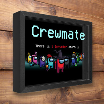 Among Us Shadow Box Art | Sideshow Collectibles