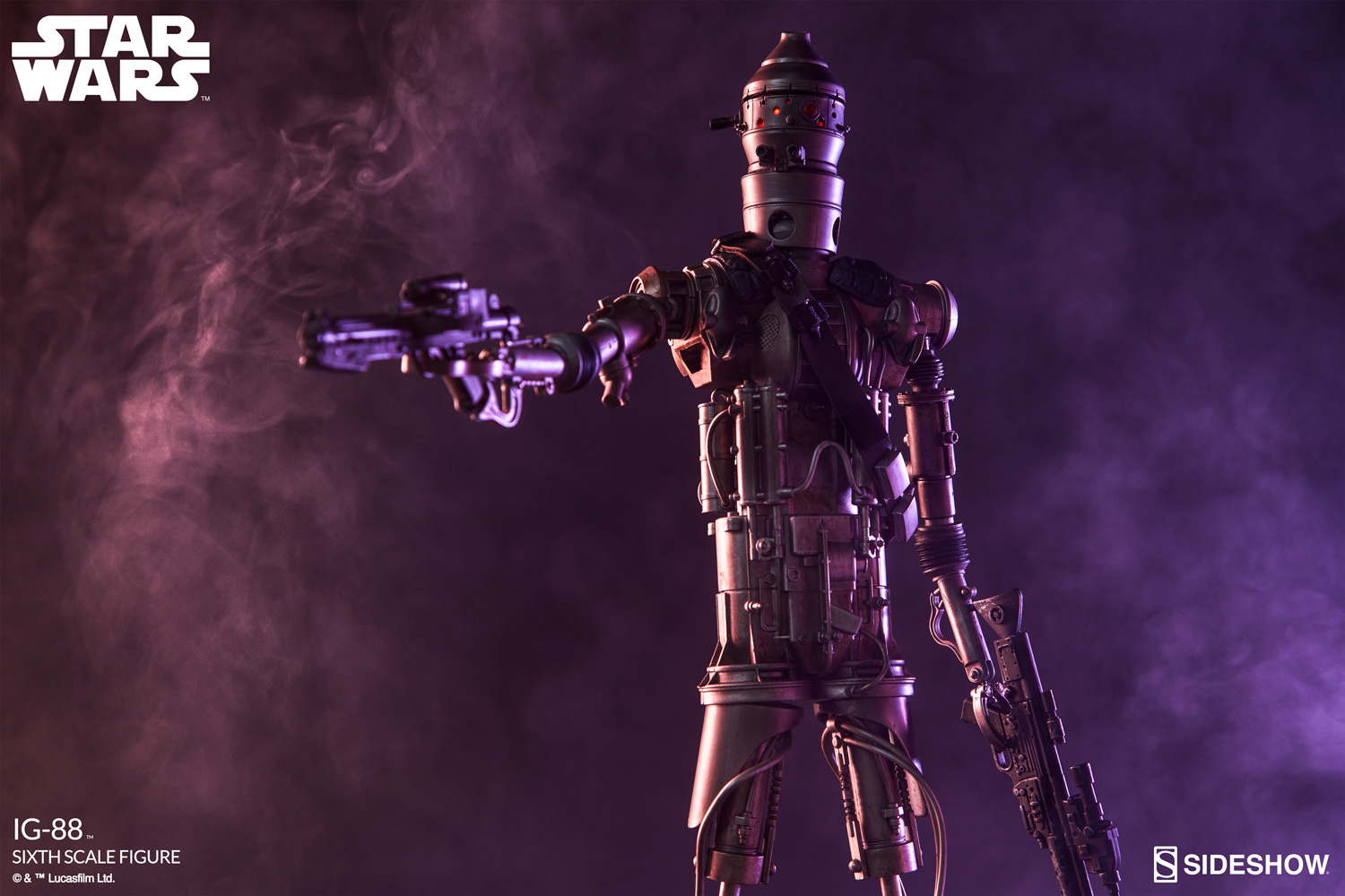 Star Wars IG-88 Sixth Scale Figure by Sideshow Collectibles | Sideshow ...