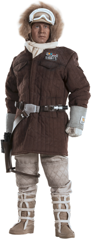 Star Wars Captain Han Solo - Hoth Sixth Scale Figure by Side | Sideshow ...