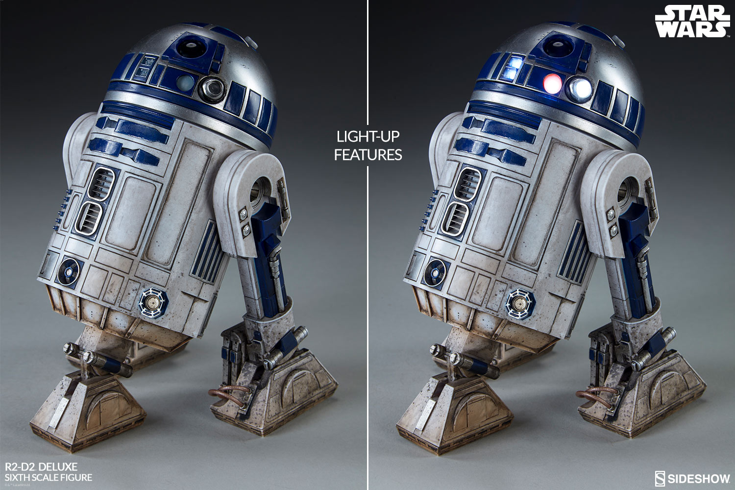 Star Wars R2-D2 Deluxe Sixth Scale Figure by Sideshow Collec | Sideshow ...