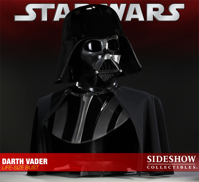 Star Wars Darth Vader Life-Size Bust by Sideshow Collectible | Sideshow ...