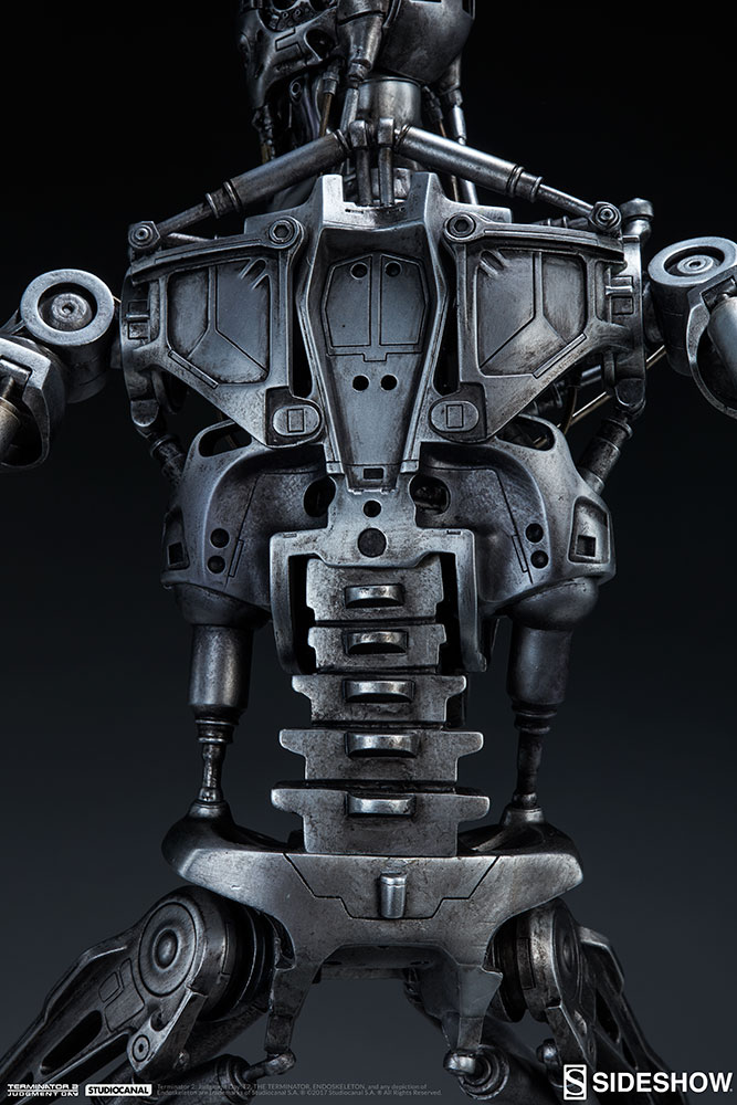 Terminator Terminator T-800 Endoskeleton Maquette by Sidesho | Sideshow ...