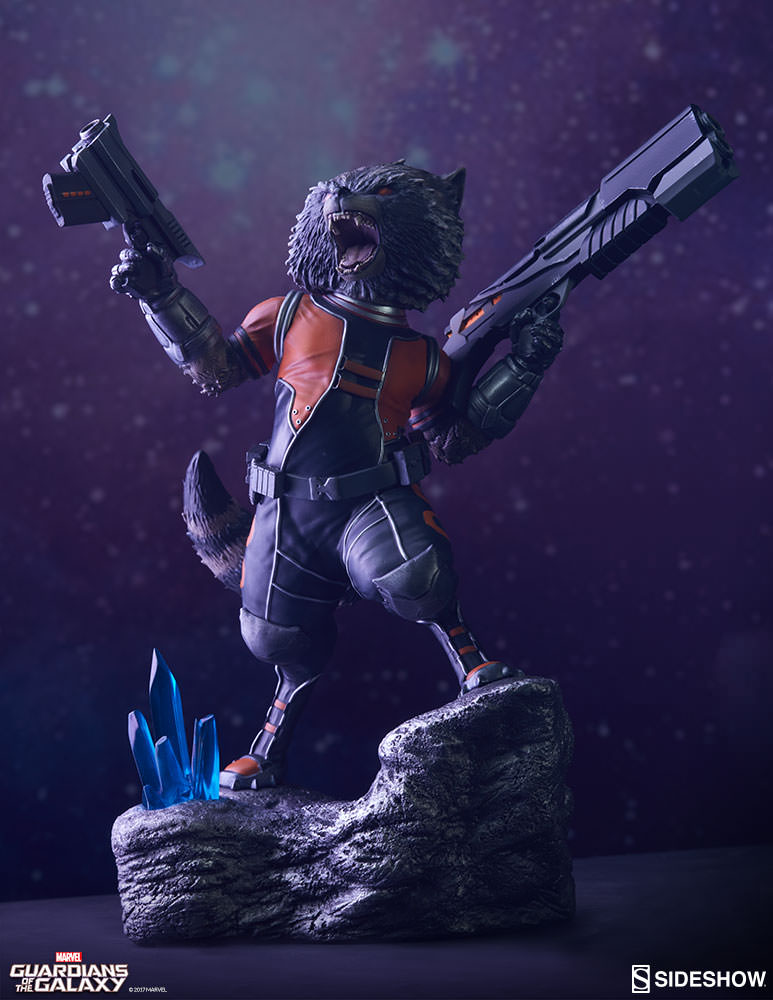 Marvel Rocket Raccoon Premium Format(TM) Figure by Sideshow | Sideshow ...