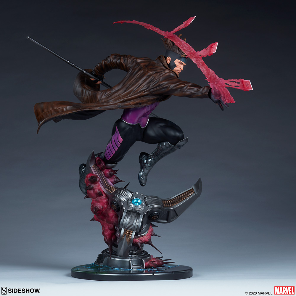 Marvel Gambit Maquette by Sideshow Collectibles | Sideshow Collectibles