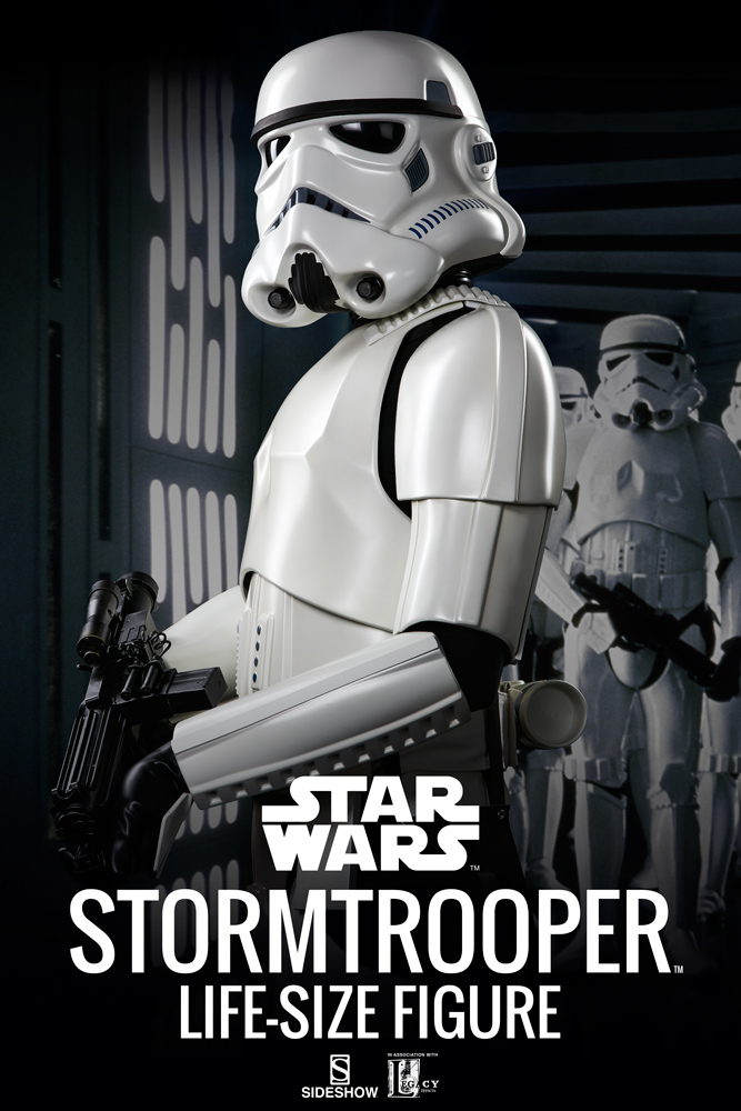 Star Wars Stormtrooper Life-Size Figure by Sideshow Collect | Sideshow ...