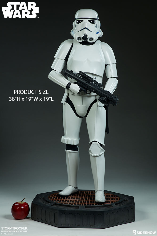 Star Wars Stormtrooper Legendary Scale(TM) Figure by Sidesho | Sideshow ...