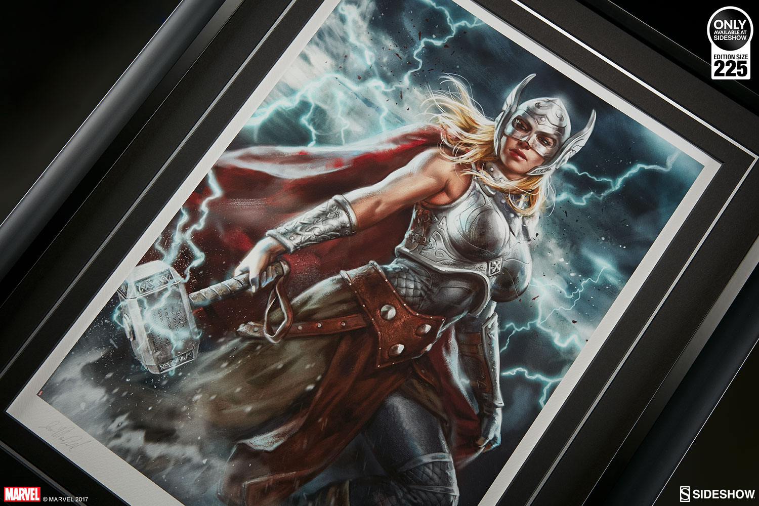 Marvel Thor Jane Foster Premium Art Print by Sideshow Collec | Sideshow ...