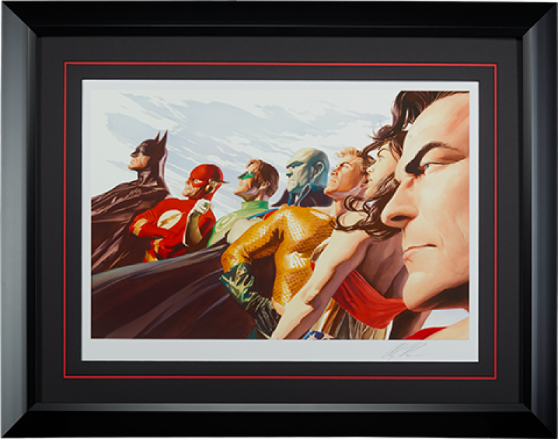 DC Comics Liberty and Justice JLA Art Print by Alex Ross Art | Sideshow ...