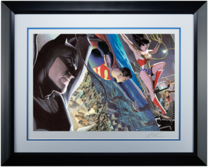 DC Comics Liberty and Justice Trinity Art Print by Alex Ross | Sideshow ...