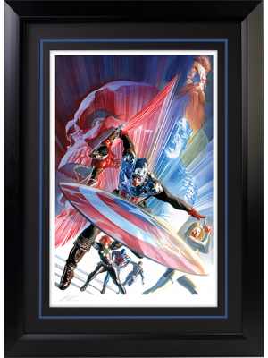 Marvel Captain America Issue 600 Art Print by Alex Ross Art | Sideshow ...