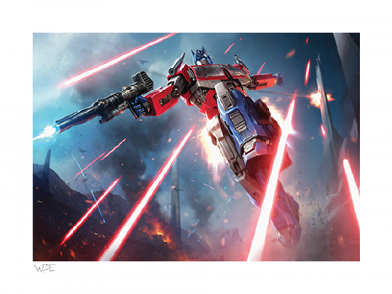 Art & Collectibles Prints Optimus Prime 11x11 print etna.com.pe