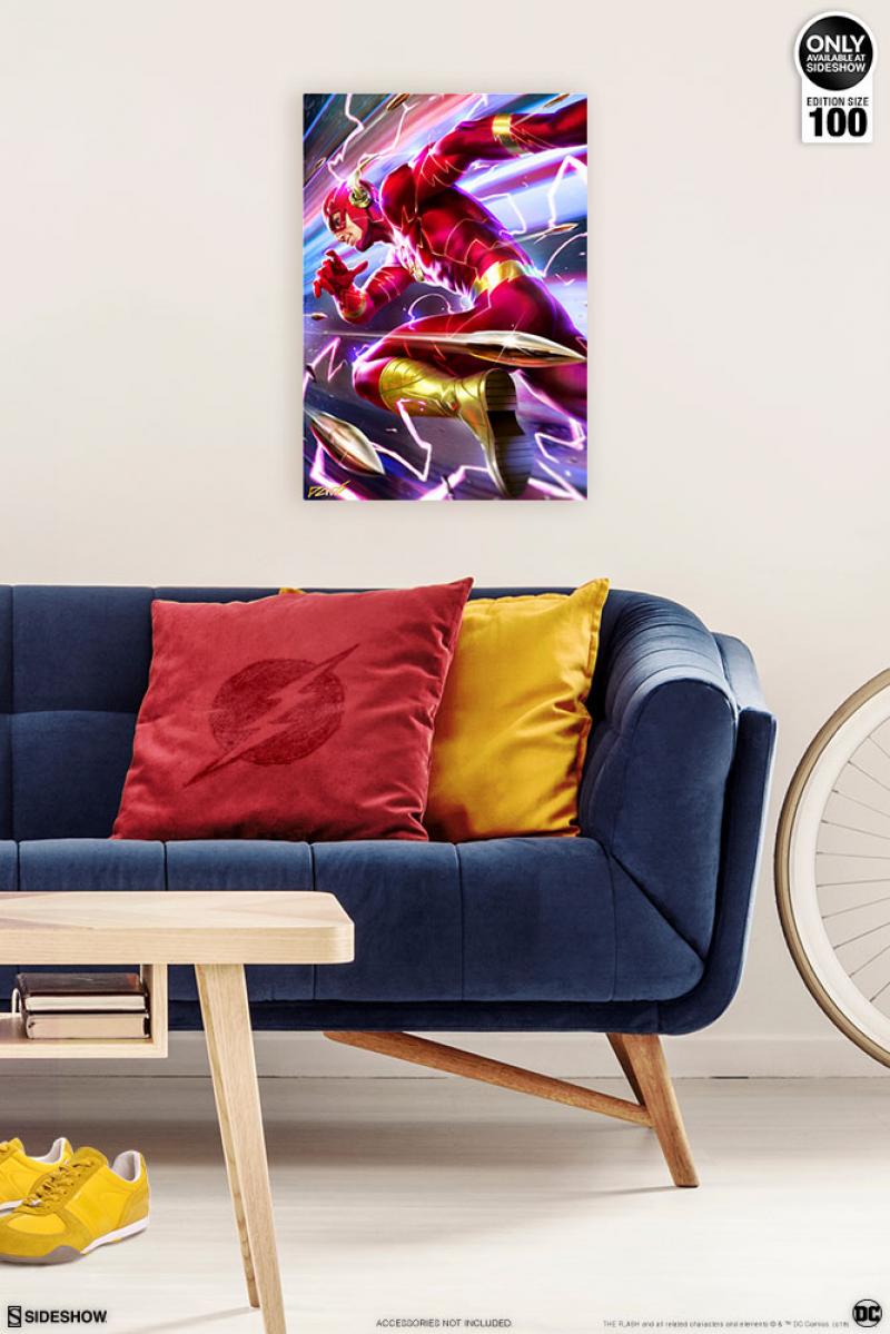 The Flash Fine Art Print by Derrick Chew | Sideshow Collectibles