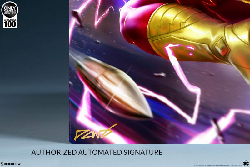 The Flash Fine Art Print by Derrick Chew | Sideshow Collectibles