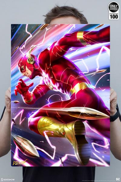 The Flash Fine Art Print by Derrick Chew | Sideshow Collectibles
