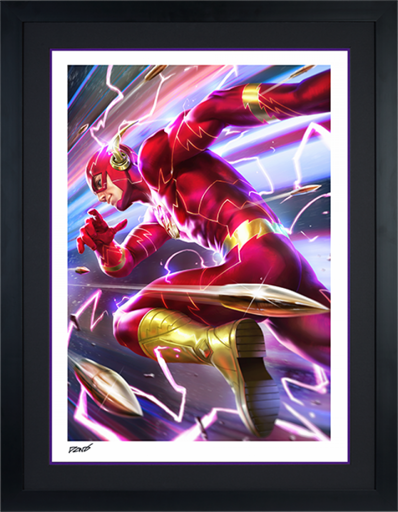 The Flash Fine Art Print by Derrick Chew | Sideshow Collectibles