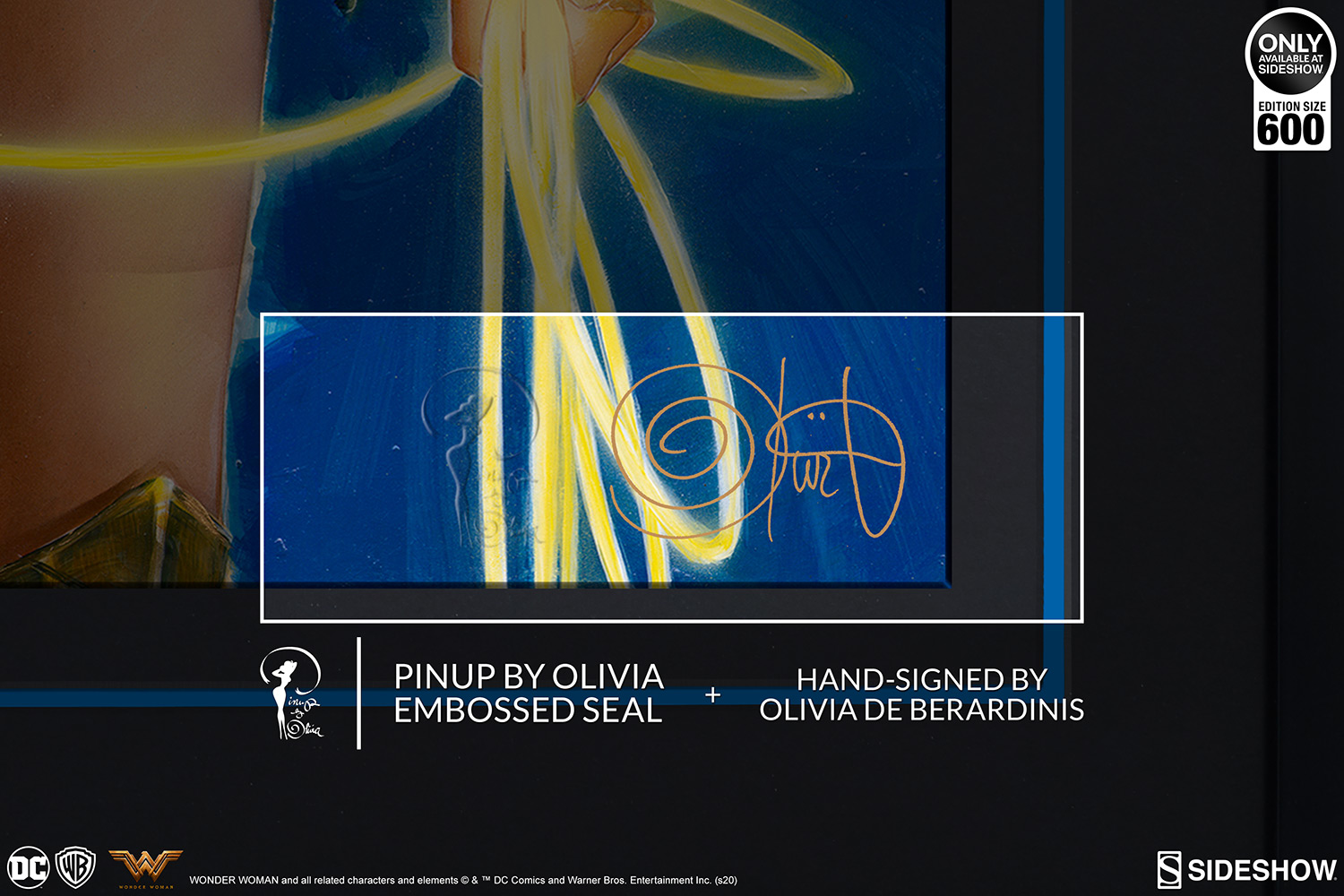 Wonder Woman: Lasso of Truth Fine Art Print by Olivia De Berardinis ...