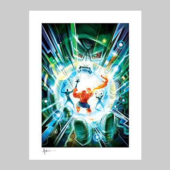 Marvel Doctor Doom Fine Art Lithograph by Alex Ross Art | Sideshow Fine ...
