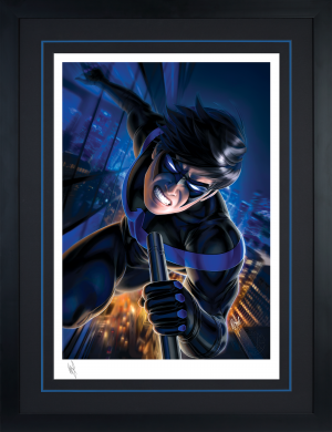 Nightwing Fine Art Print by Sideshow | Sideshow Collectibles