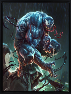 Venom Fine Art Print by Richard Luong | Sideshow Collectibles