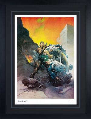 The Gauntlet Fine Art Print by Frank Frazetta | Sideshow Collectibles