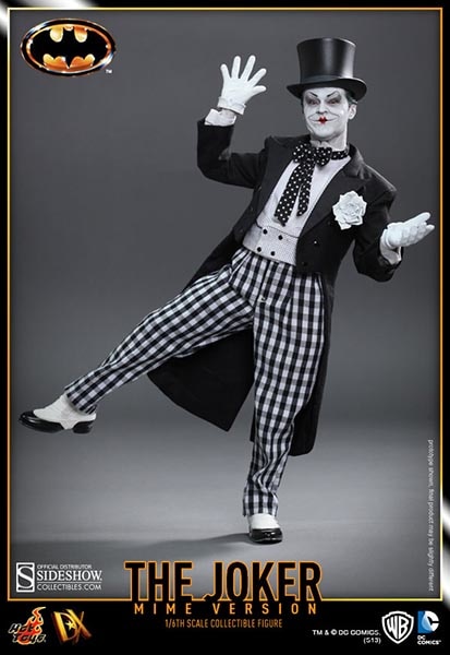 DC Comics The Joker (1989 Mime Version) Sixth Scale Figure by Hot Toys ...