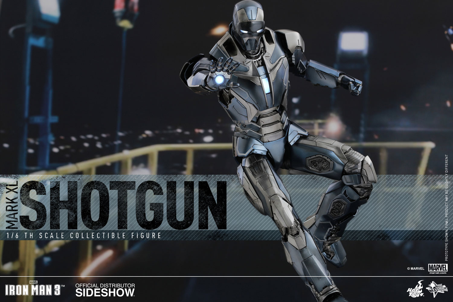 Marvel Iron Man Mark XL - Shotgun Sixth Scale Figure by Hot | Sideshow ...
