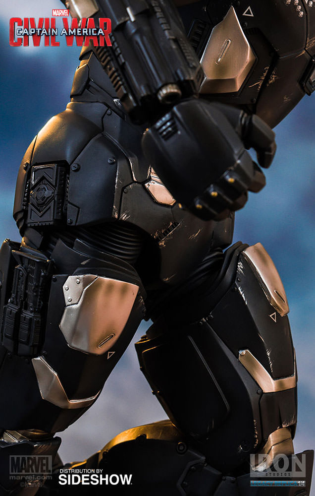 Marvel War Machine Polystone Statue by Iron Studios | Sideshow Collectibles